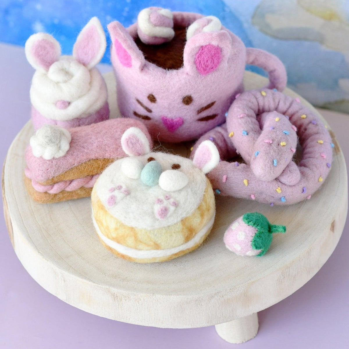 Tara Treasures USA Felt Easter Grazing Box Play Set - Pink – The Little ...