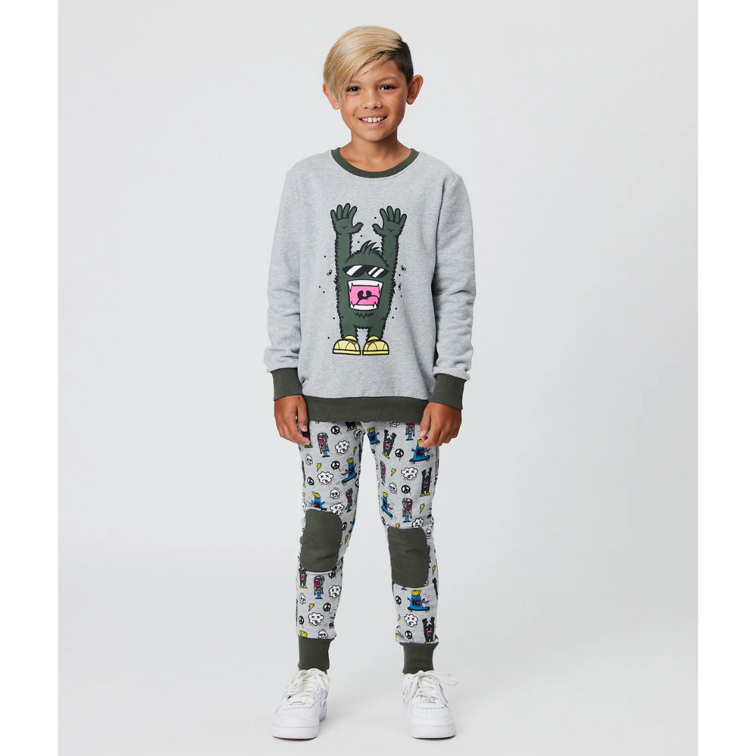 Radicool Kids USA Monster Crew Sweatshirt – The Little Kiwi Co