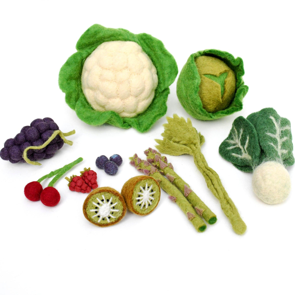 Tara Treasures USA Felt Vegetables and Fruits - Set C – The Little Kiwi Co