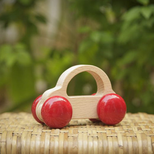 Fair & Green USA Punch Buggy Car - Red – The Little Kiwi Co