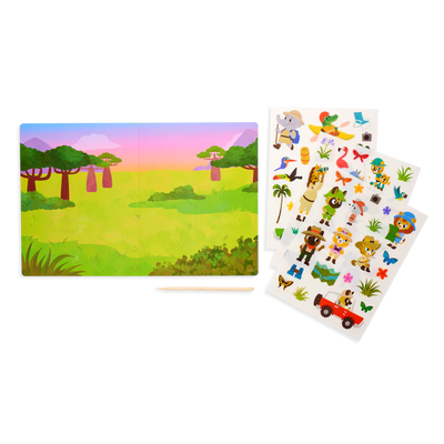 Ooly Set the Scene Transfer Stickers Magic - Jungle Journey – The ...