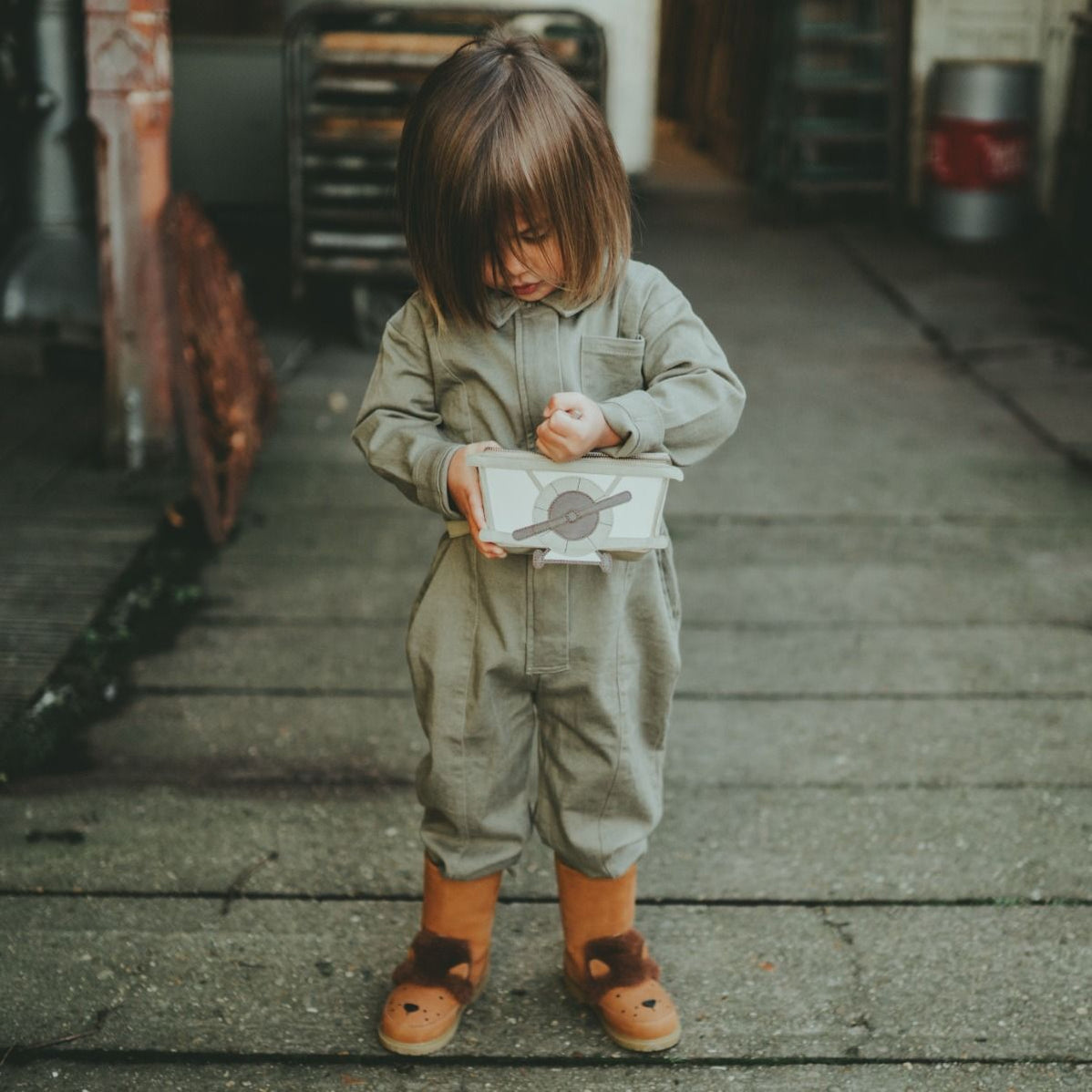 Donsje USA Skivi Jumpsuit - Rough Sage – The Little Kiwi Co